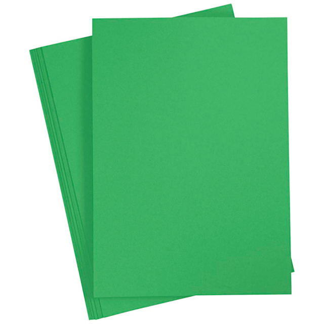 Colortime Coloured paper Green A4 180g 20 sheets | Pen Store