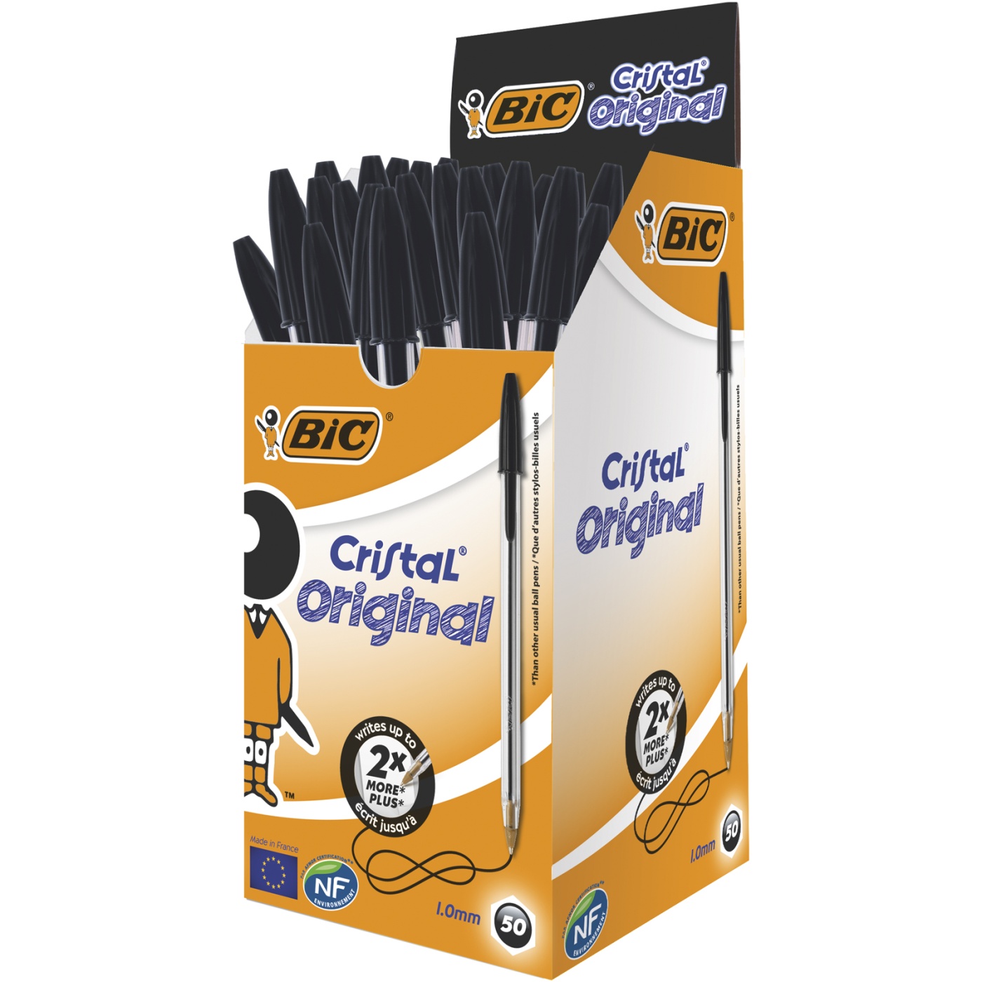 BIC Cristal Original Ballpoint Pen 50 pack Pen Store