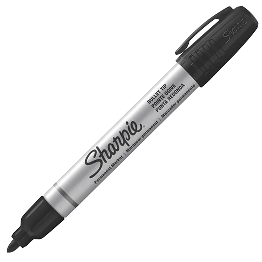 Sharpie Metal Small Permanent Marker Black Pen Store